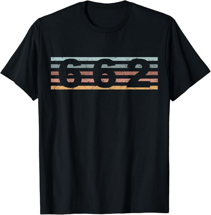 Amazon 662 Area Code Retro Mississippi Greenville T Shirt Amazon 662 Area Code Retro Mississippi Greenville T Shirt